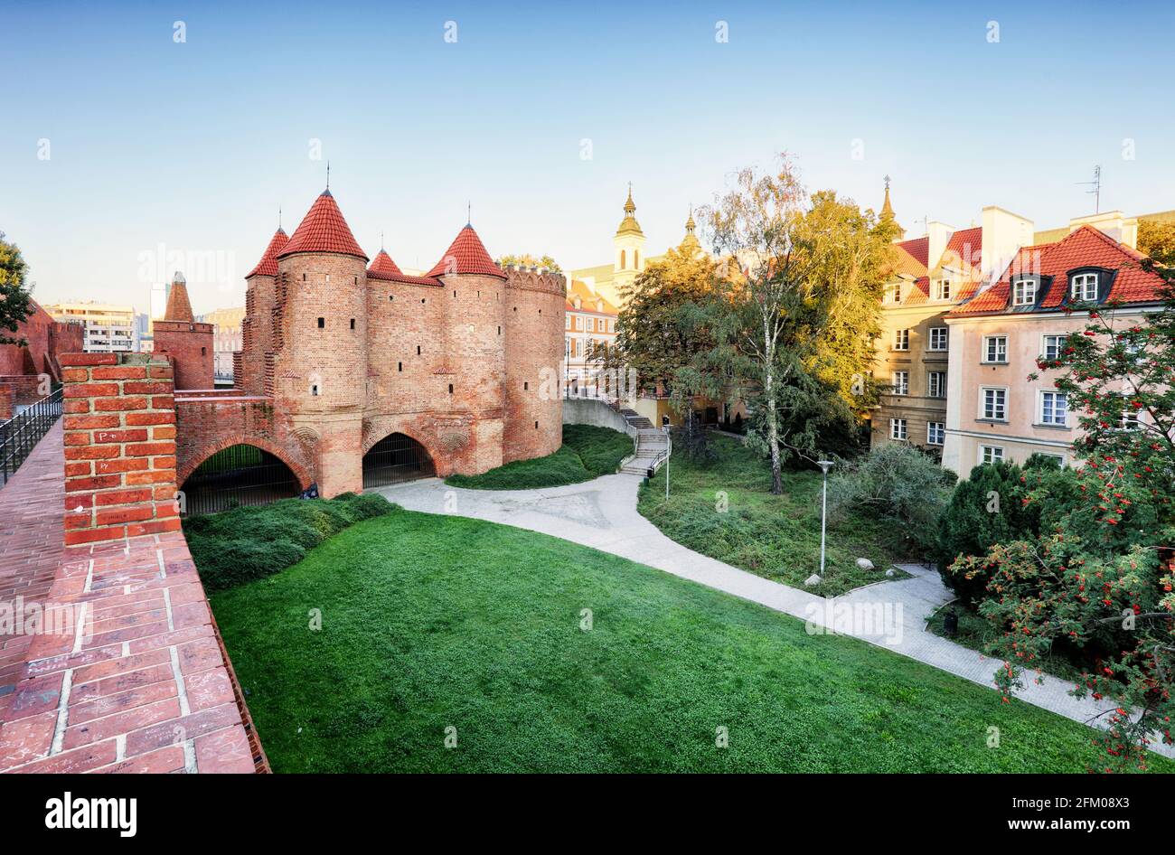 Barbican fortification in warsaw hi-res stock photography and images ...
