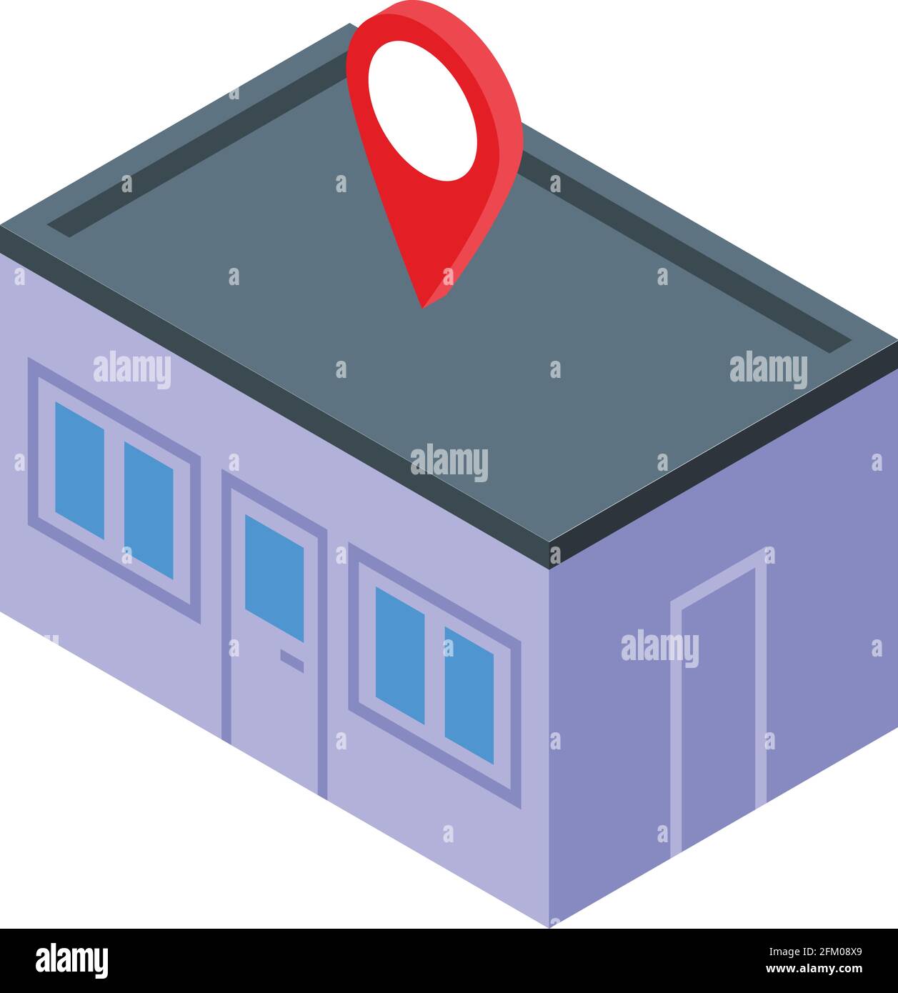 Marketing placement icon. Isometric of Marketing placement vector icon ...