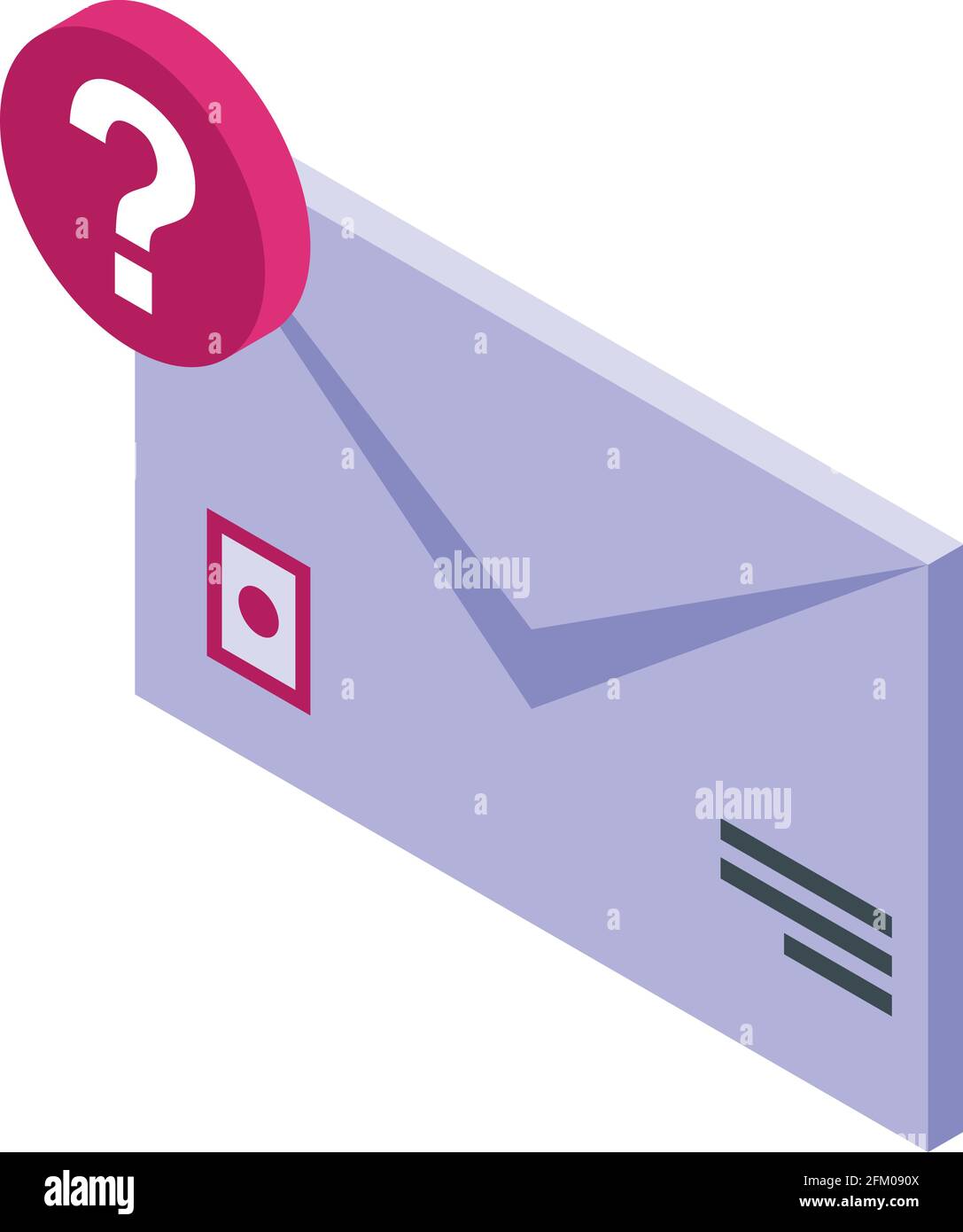 Customer campaign icon. Isometric of Customer campaign vector icon for ...