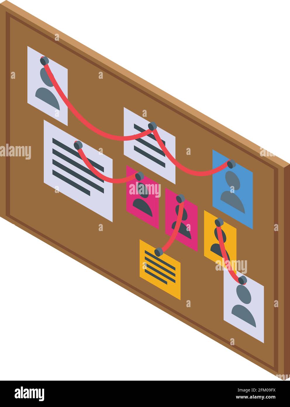 Target market customer icon. Isometric of Target market customer vector ...