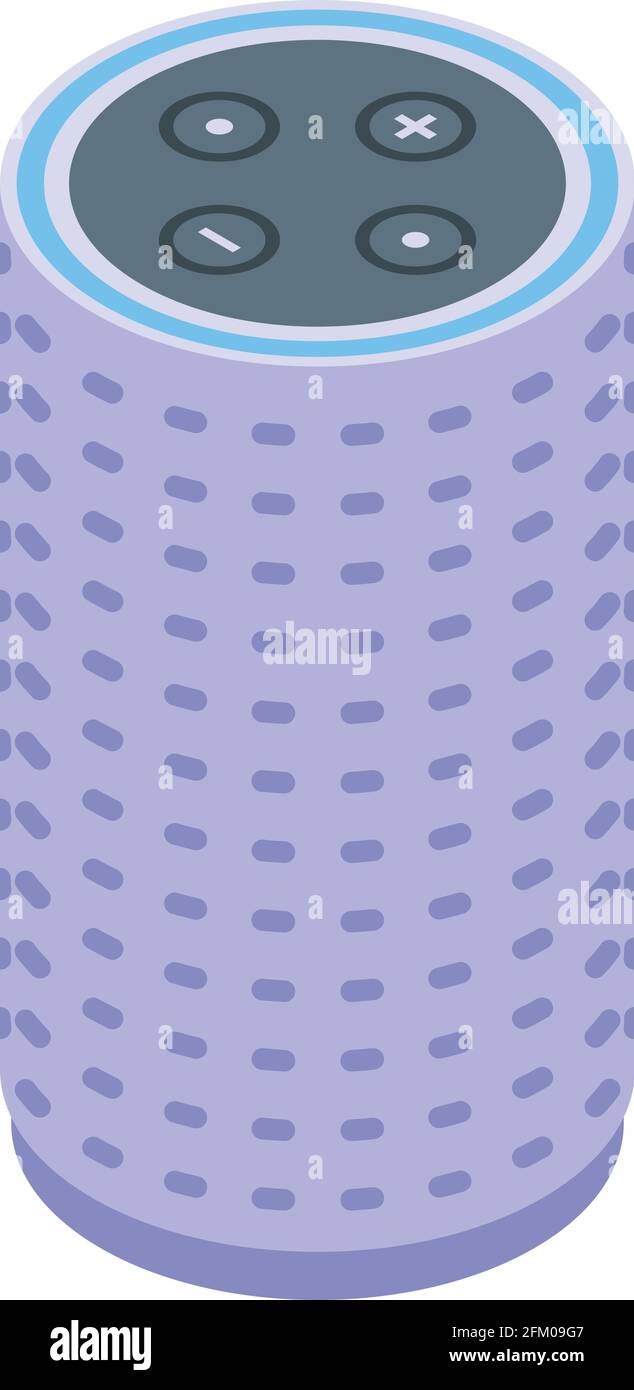 Digital assistant icon. Isometric of Digital assistant vector icon for ...