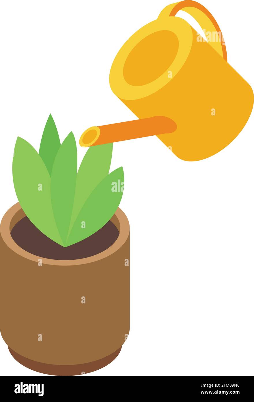Plant assistant icon. Isometric of Plant assistant vector icon for web ...