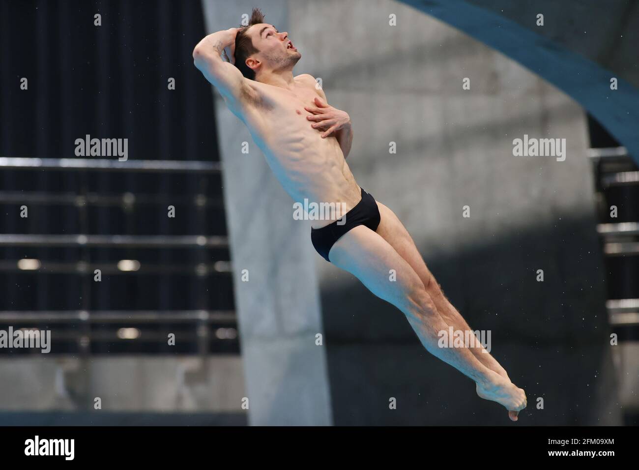 Tokyo Aquatics Centre, Tokyo, Japan. 5th May, 2021. Daniel Goodfellow ...