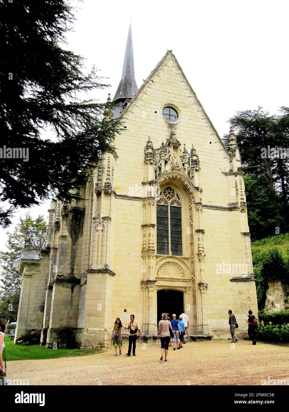 Palace chapel Notre Dame d'Ussé on the grounds of the Château d'Ussé in ... Palace chapel Notre Dame d'Ussé on the grounds of the Château d'Ussé in ...