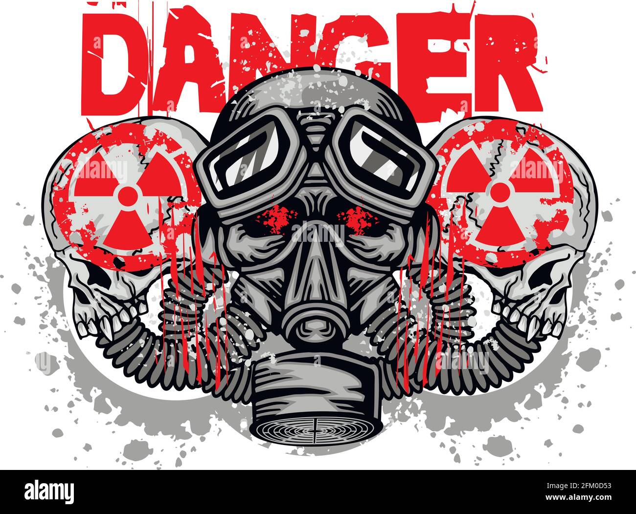 Biohazard Gas Mask Tattoos