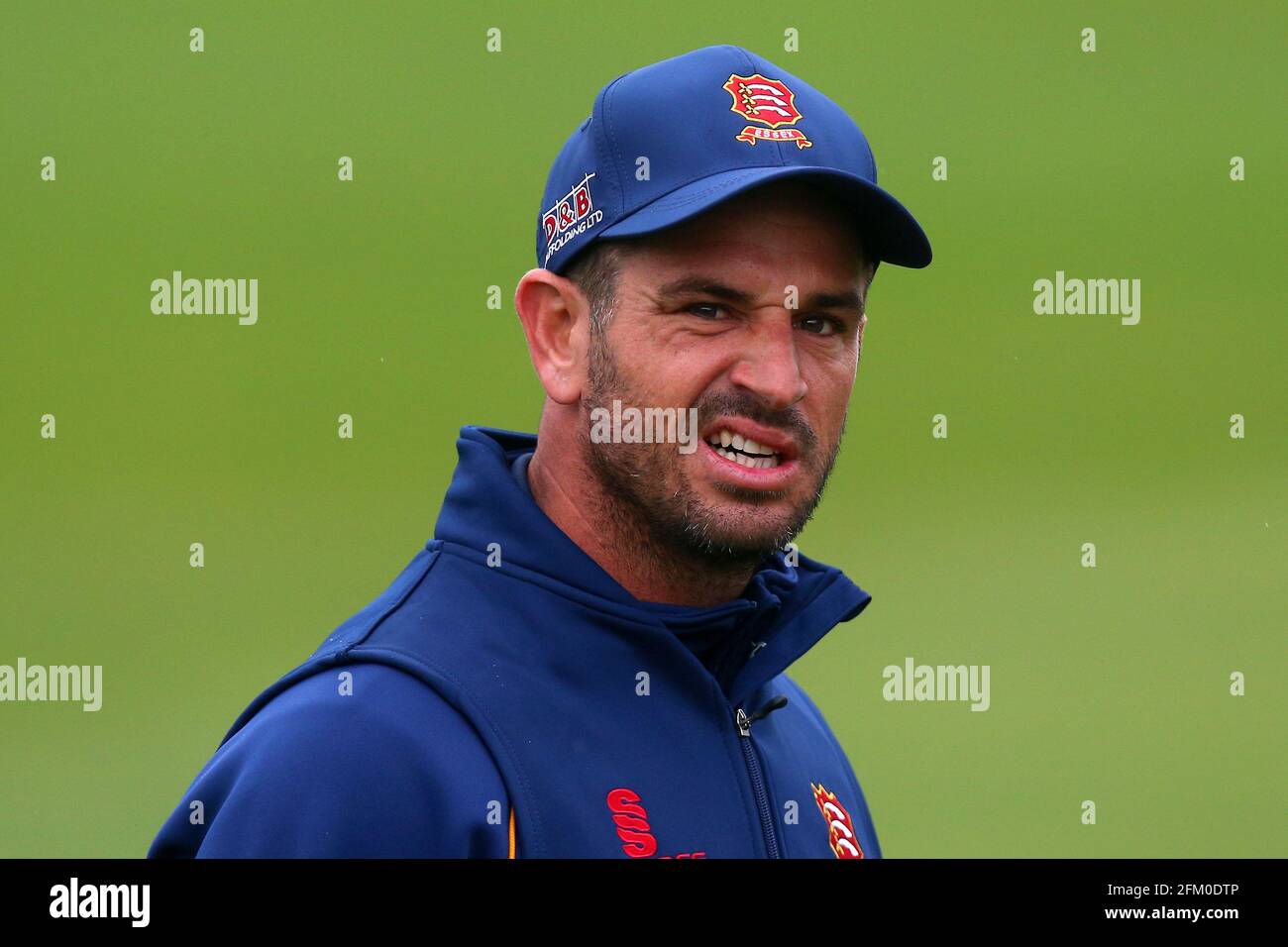 Essex skipper Ryan ten Doeschate during Cambridge MCCU vs Essex CCC ...