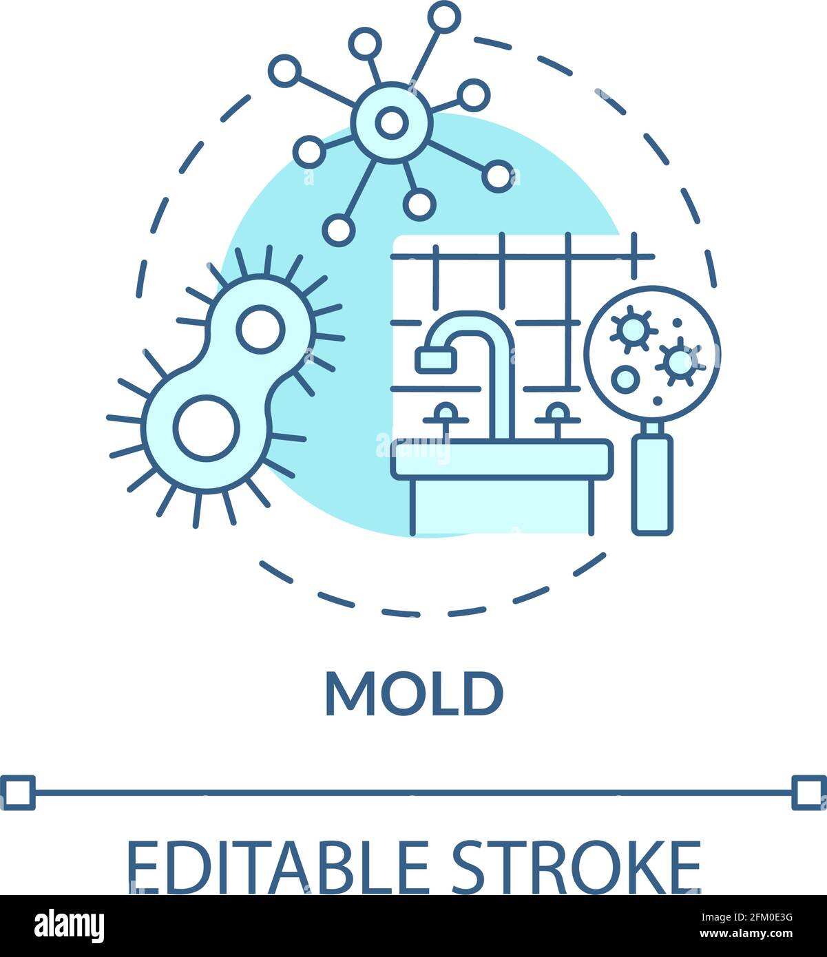 Mold concept icon Stock Vector Image & Art - Alamy