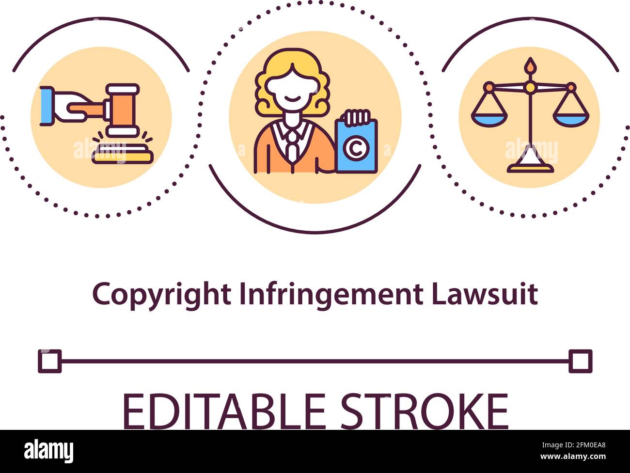 Trademark infringement Stock Vector Images - Alamy