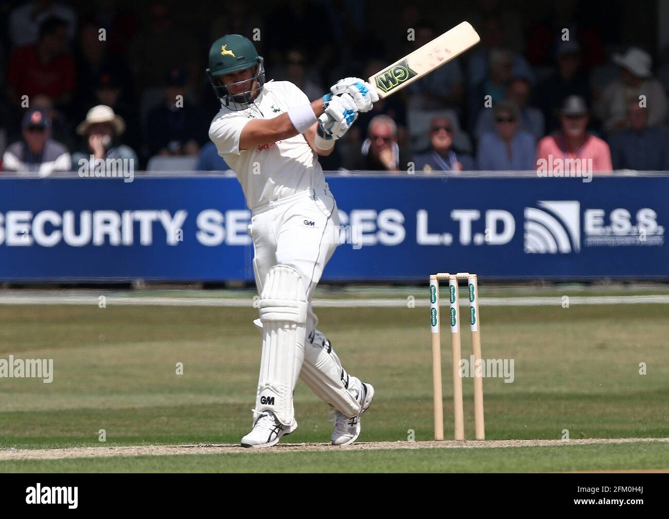 Chris Nash hits 4 runs for Notts during Essex CCC vs Nottinghamshire ...