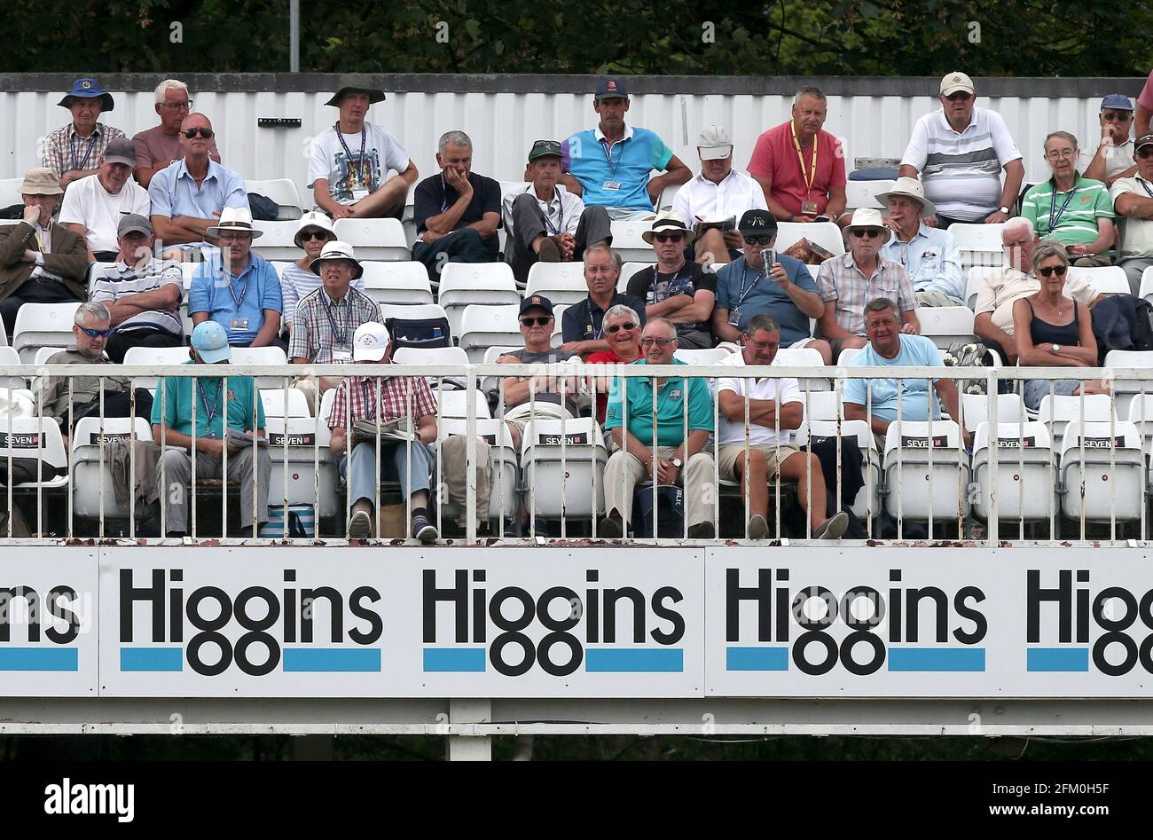 Spectators look on during Essex CCC vs Nottinghamshire CCC, Specsavers ...