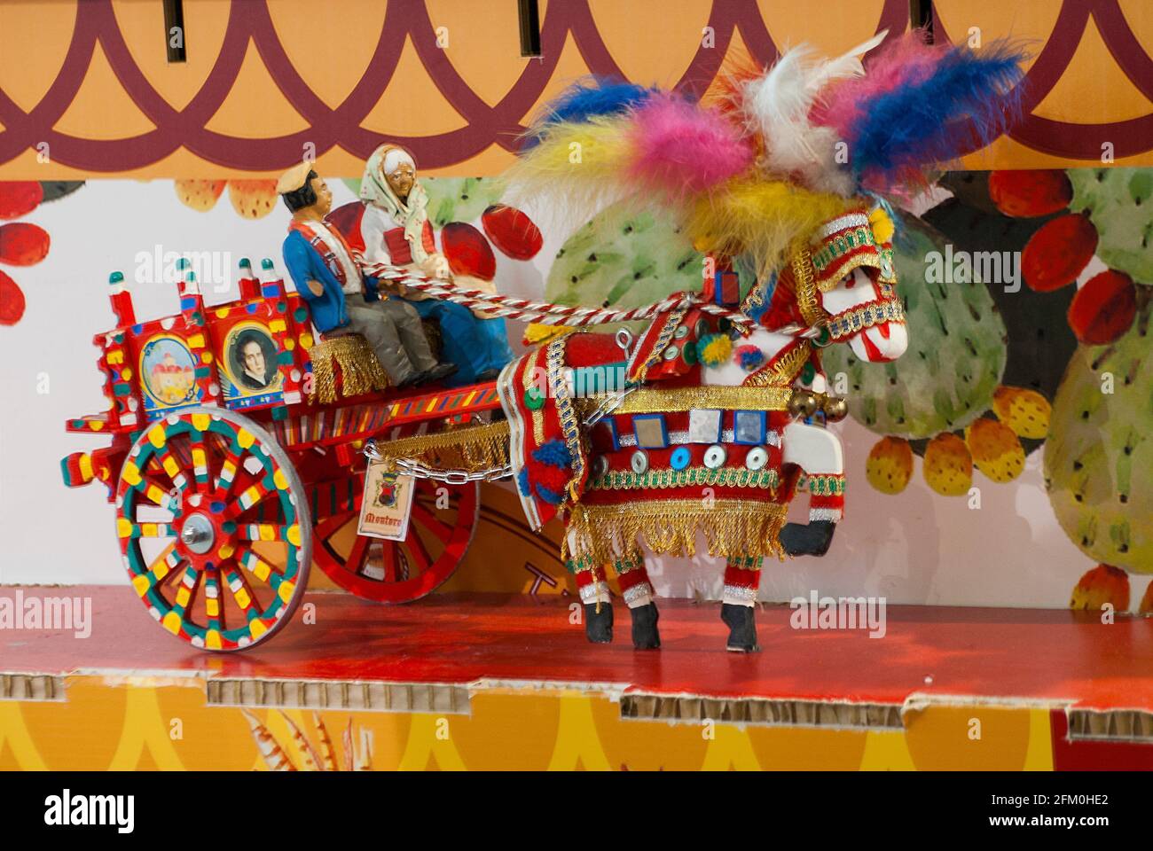 Sicilian donkey cart hi-res stock photography and images - Alamy