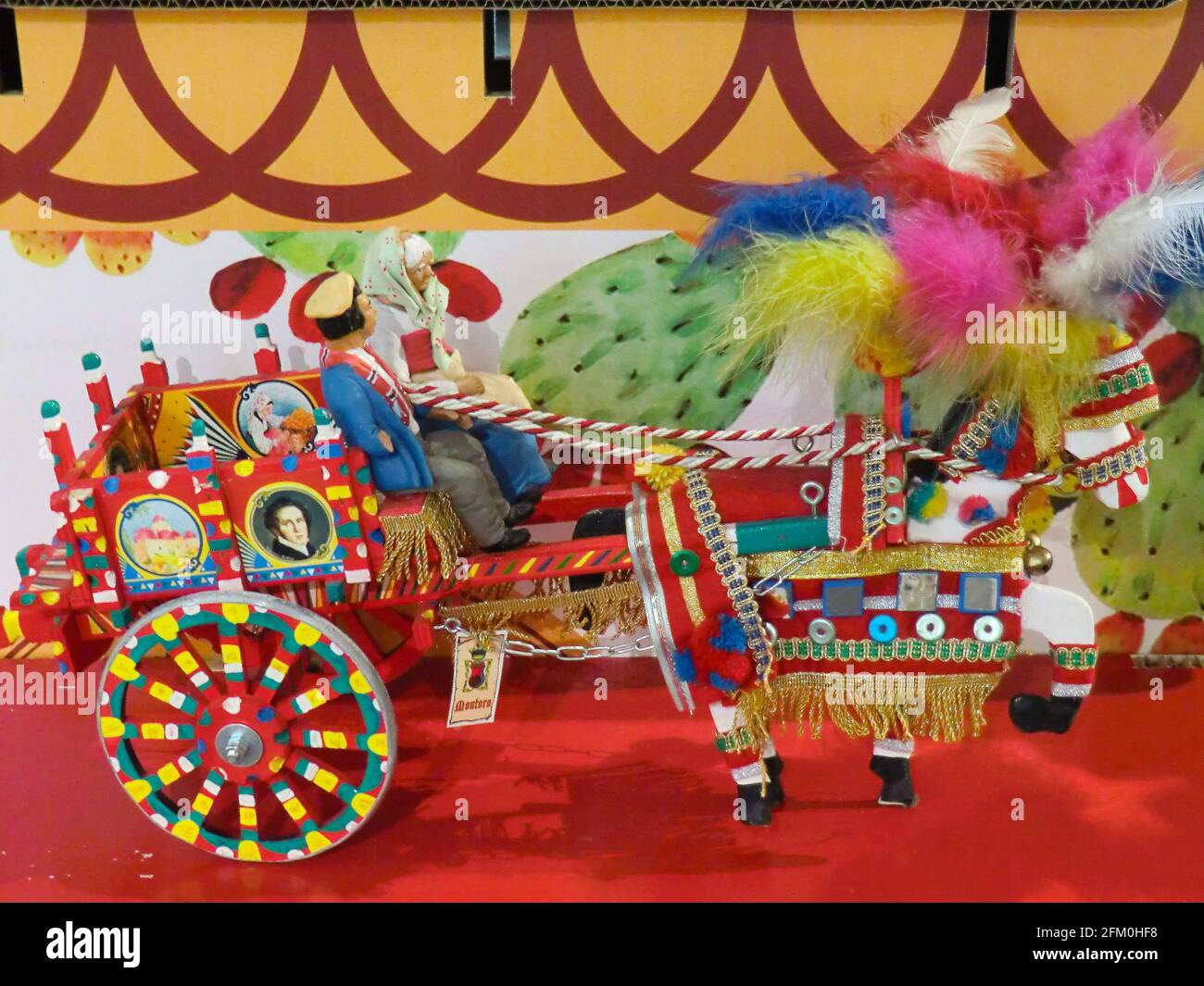 Sicilian donkey cart hi-res stock photography and images - Alamy