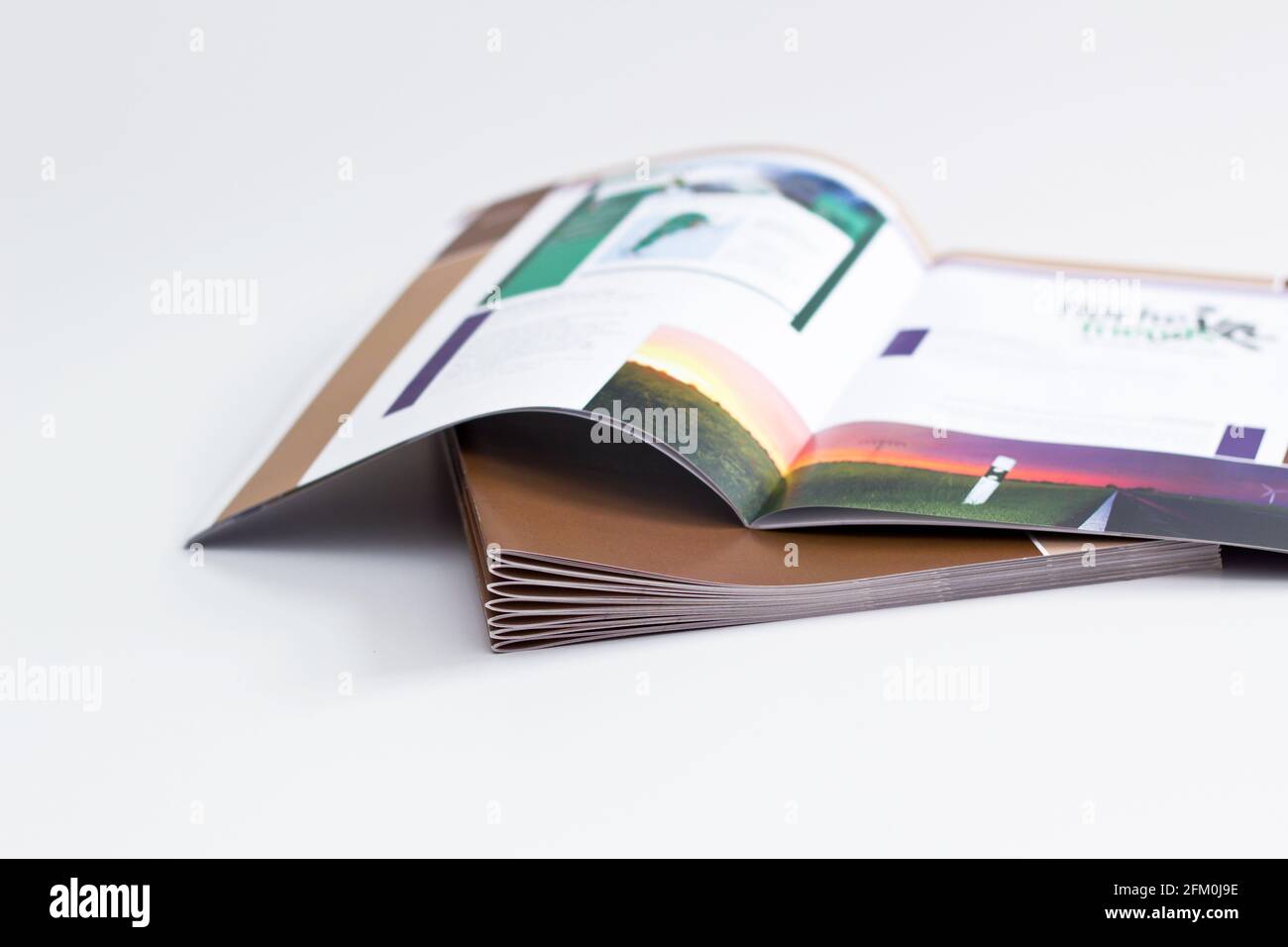 Saddle stitch book hi-res stock photography and images - Alamy