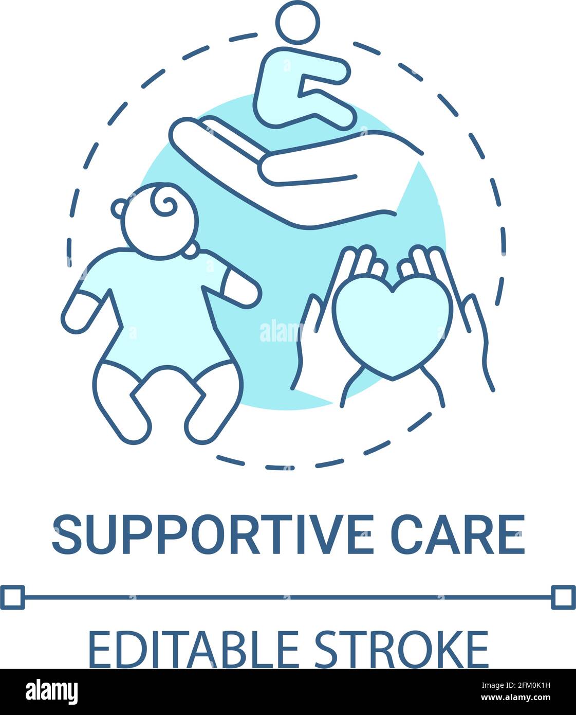 Be supportive Stock Vector Images - Alamy