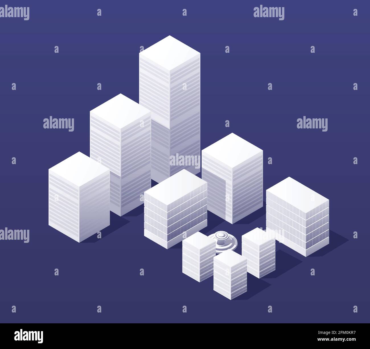 White skyscraper Stock Vector Images - Alamy