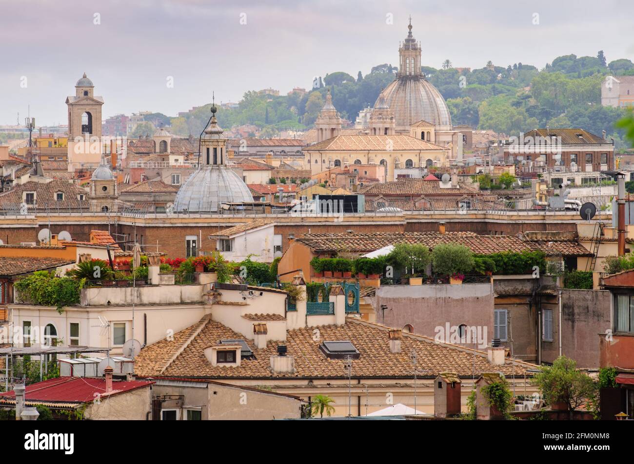 City view rome italy monuments hi-res stock photography and images - Alamy