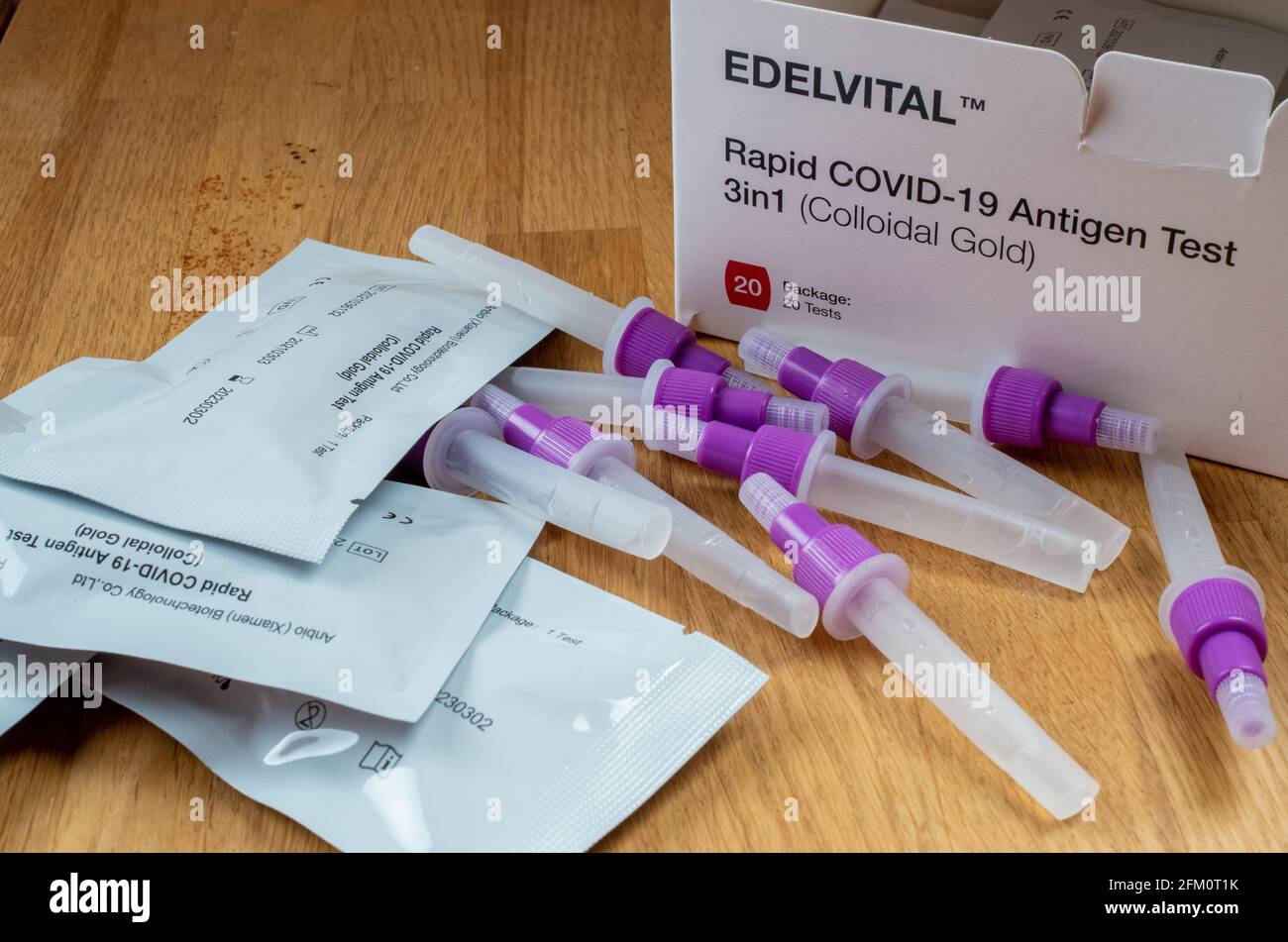 Negative covid 19 antigen tests hi-res stock photography and images - Alamy