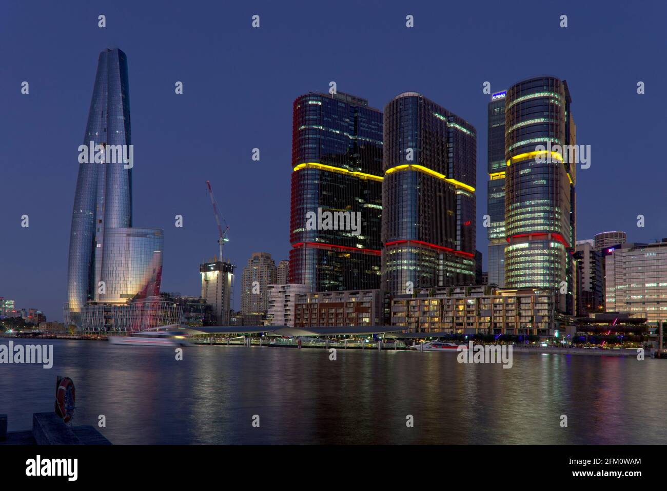 Barangaroo commercial towers hi-res stock photography and images - Alamy