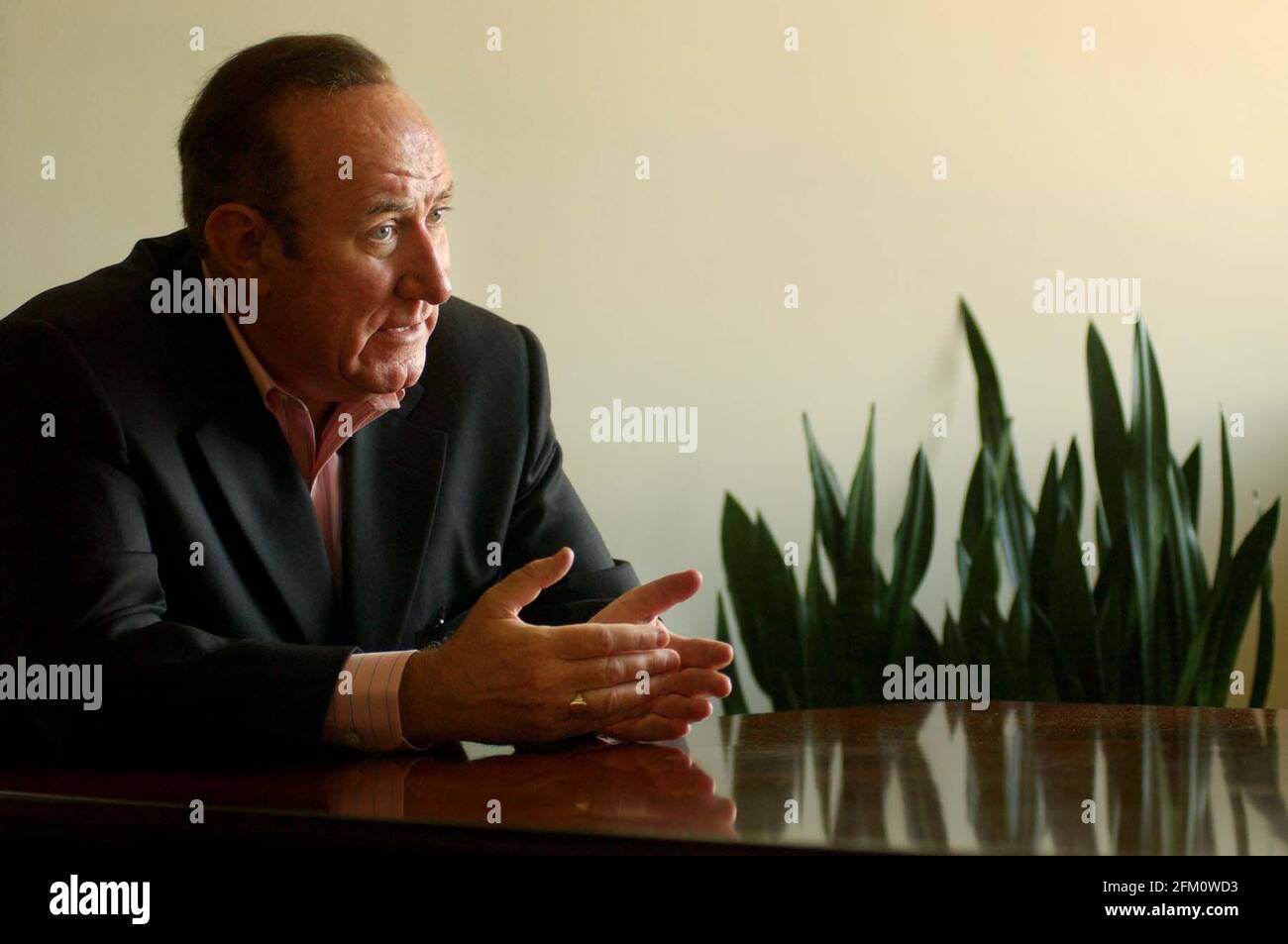 Andrew Neill 1st July 2004 Stock Photo - Alamy