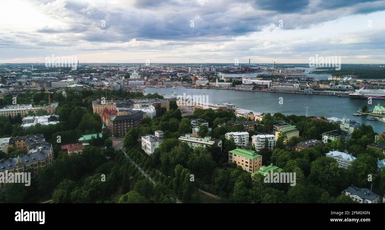 Helsinki cityscape 01 Stock Photo - Alamy
