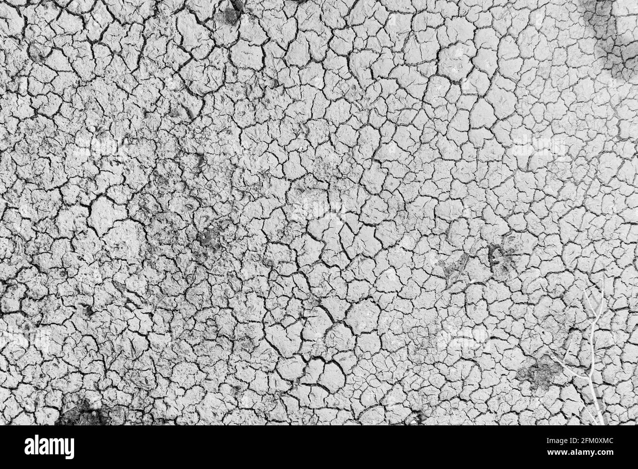 Mudflat cracked desert barren surface for natural background, layer ...