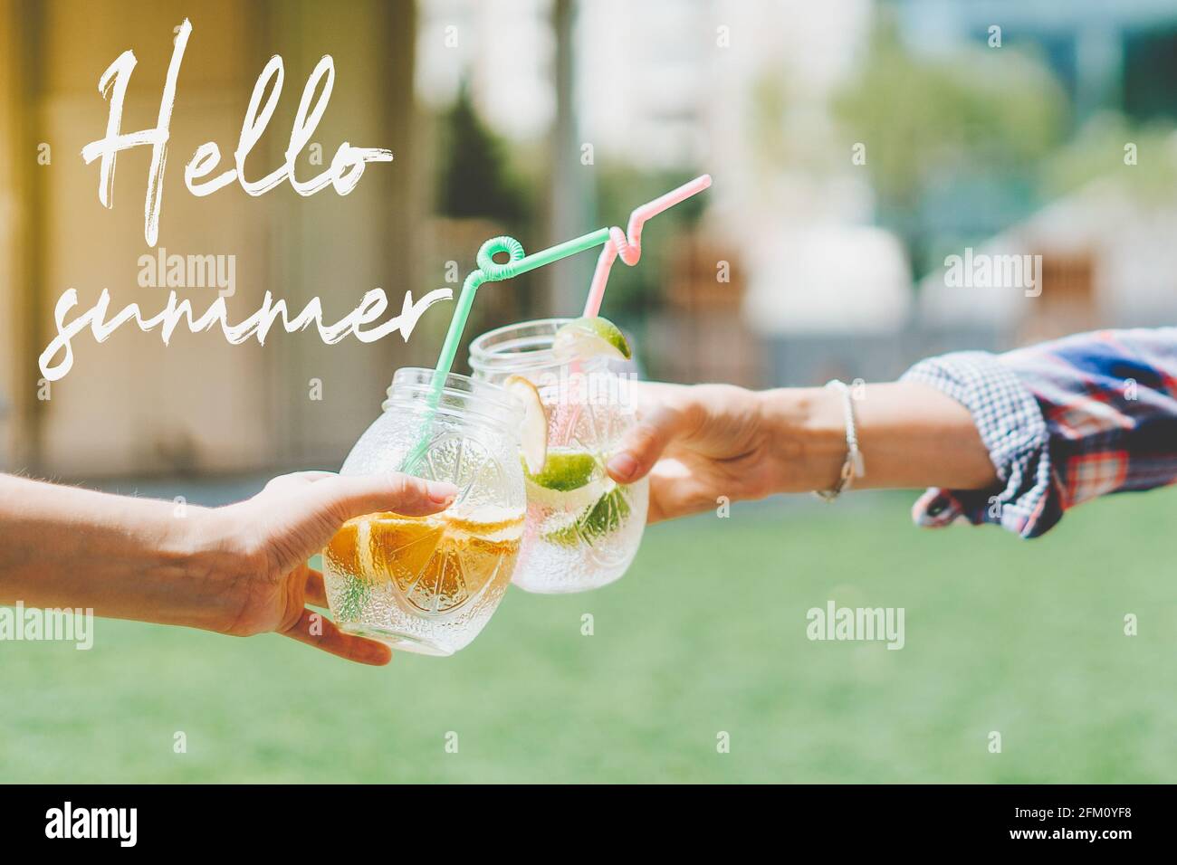 Hello Summer High Resolution Stock Photography and Images - Alamy