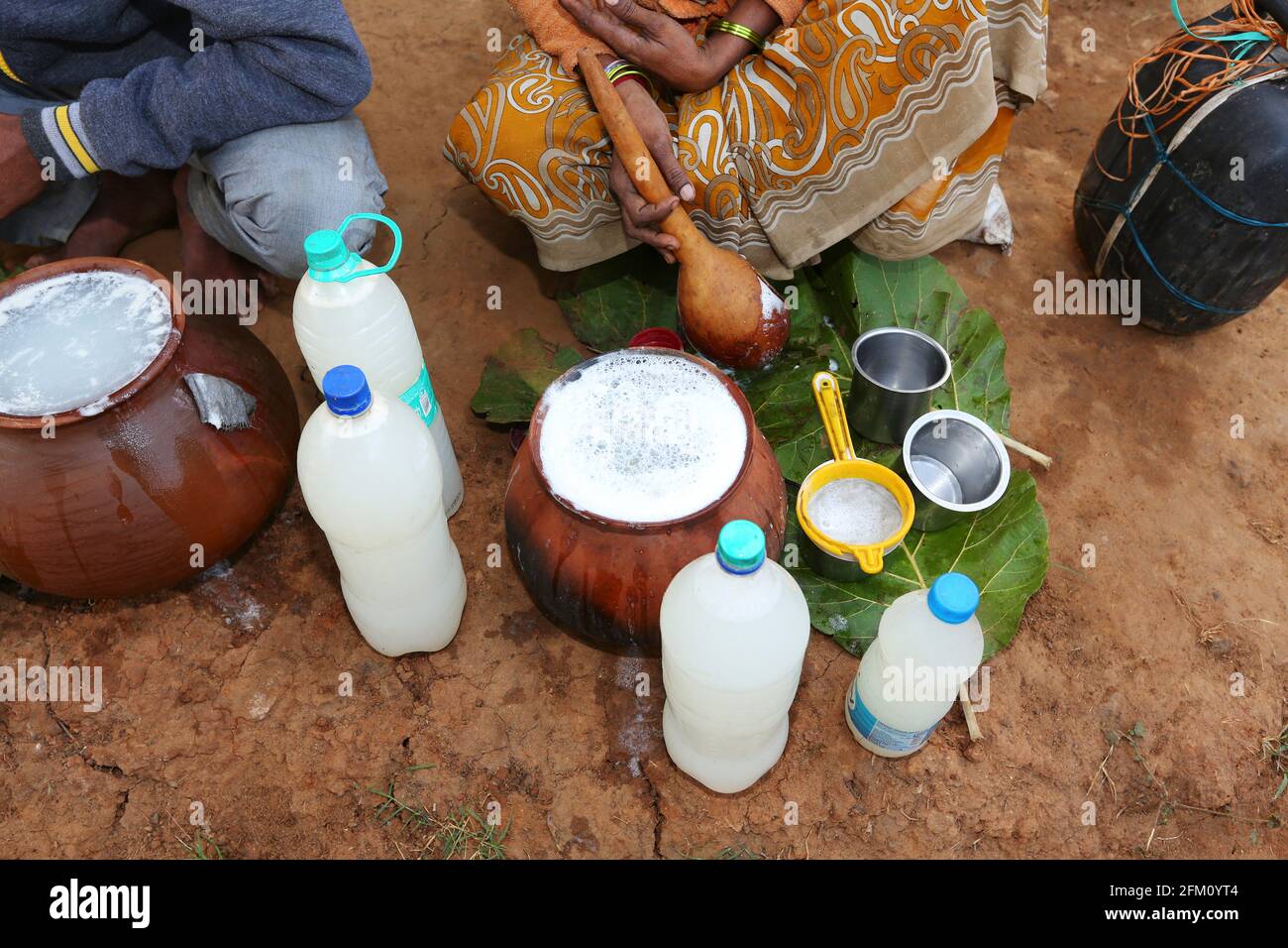Palm wine hi-res stock photography and images - Alamy