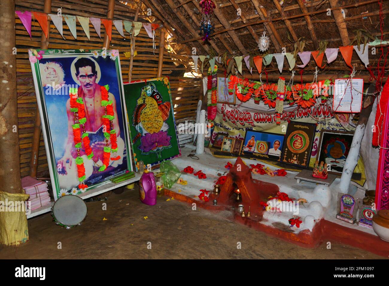 Tribal God at Matharbanom temple in Sativada Village, Srikakulam ...
