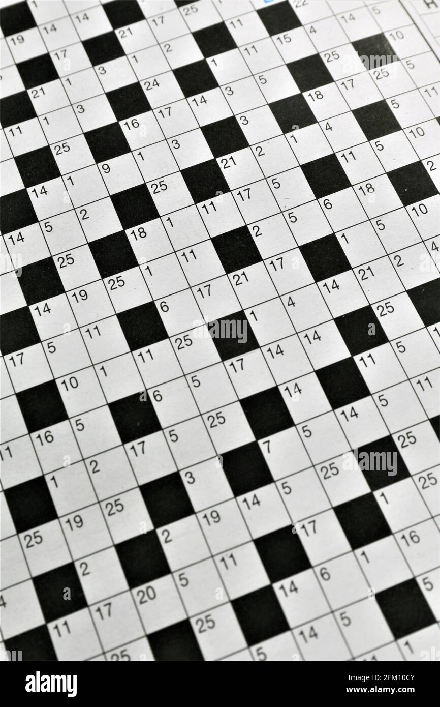 crossword, puzzle, word, newspaper, game, pen, business, hand, white ...