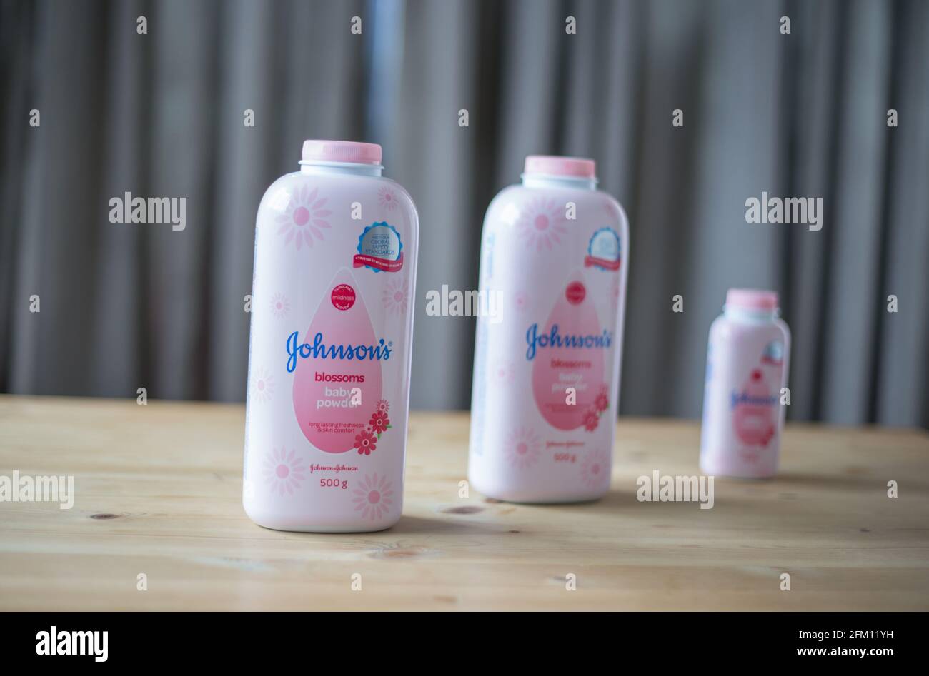KUALA LUMPUR, MALAYSIA - Apr 25, 2021: Johnson's baby products; baby ...