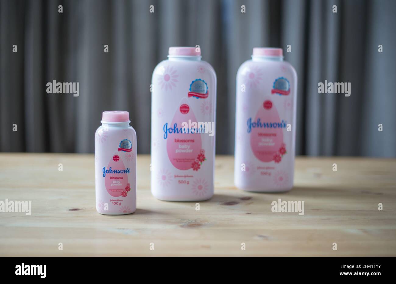 KUALA LUMPUR, MALAYSIA - Apr 25, 2021: Johnson's baby products; baby ...