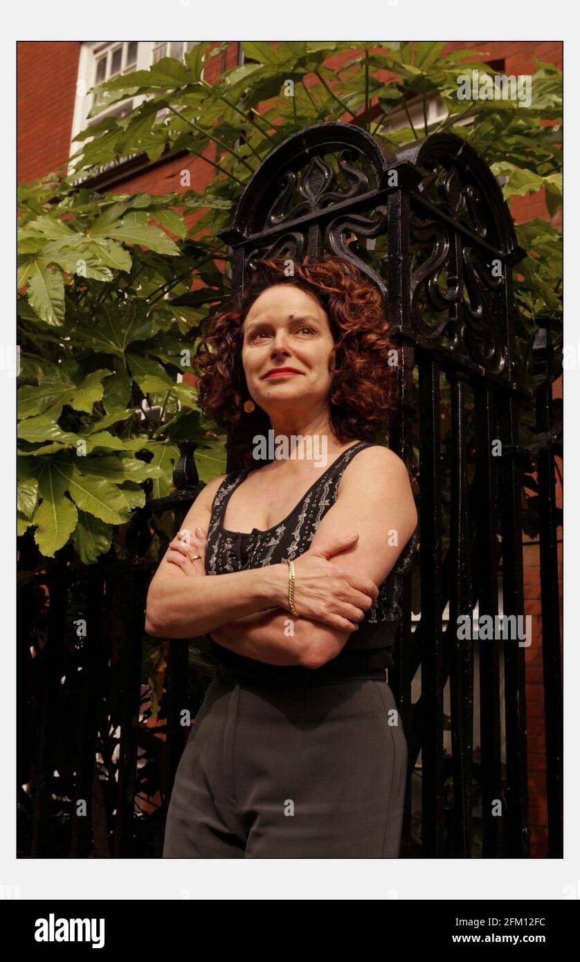 Julia Pascal for health page pic David Sandison 27/5/2004 Stock Photo ...