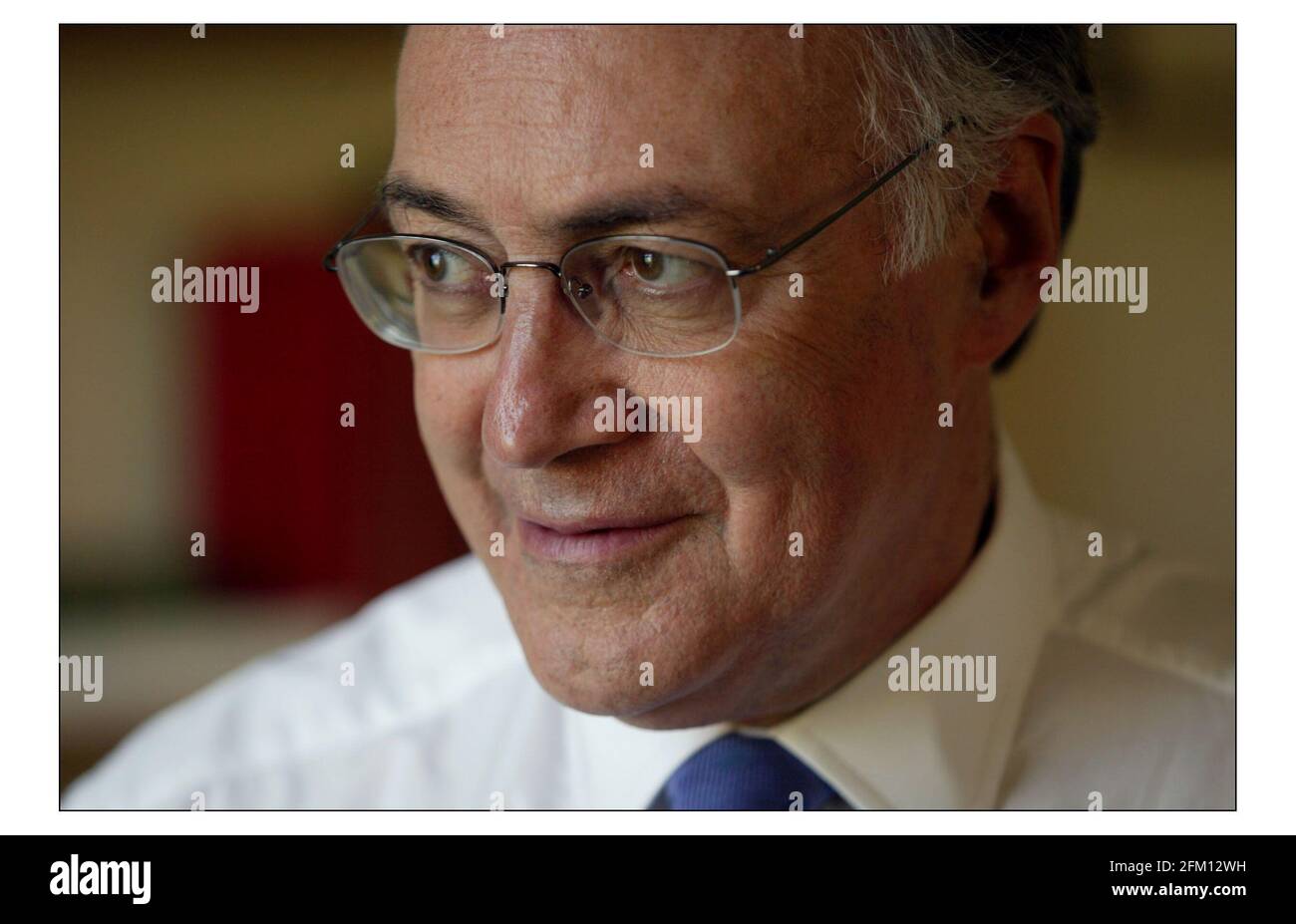Michael Howard in his office in Portcullis House.pic David Sandison 19 ...