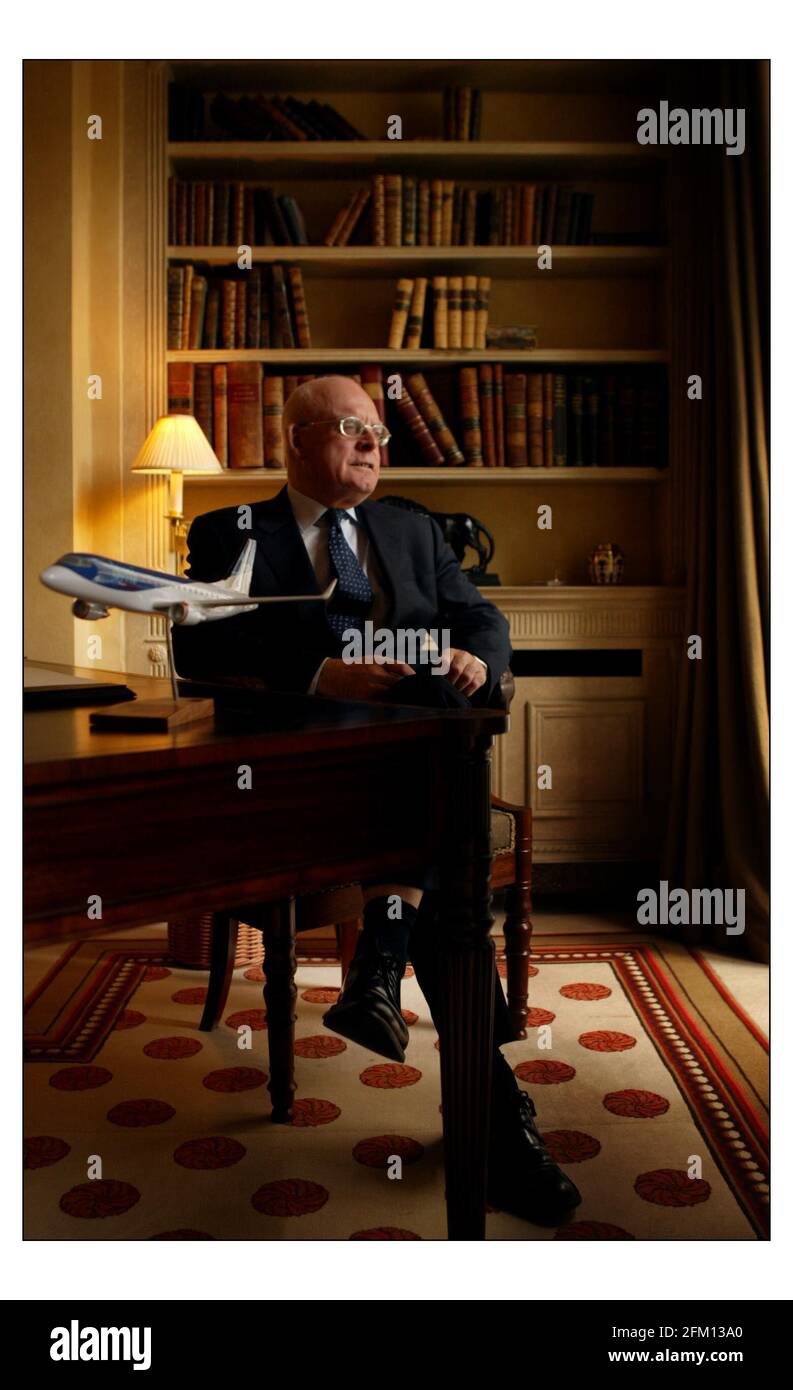 Sir Michael Bishop Chairman of B.M.I. pic David Sandison 6/7/2004 Stock ...