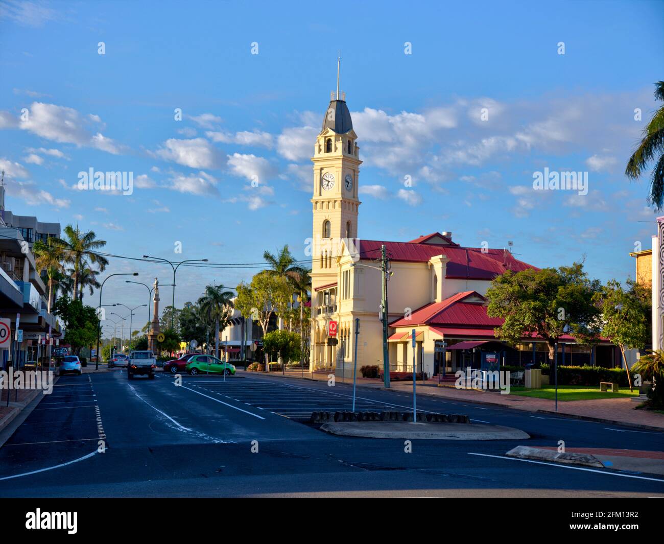 Historic Post Office Building (1891) from Barolin Street Bundaberg ...