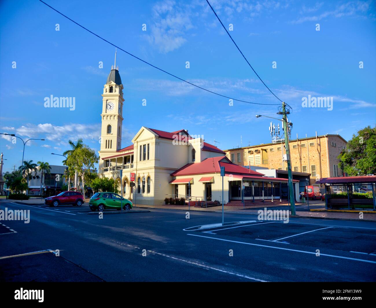 Historic Post Office Building (1891) from Barolin Street Bundaberg ...
