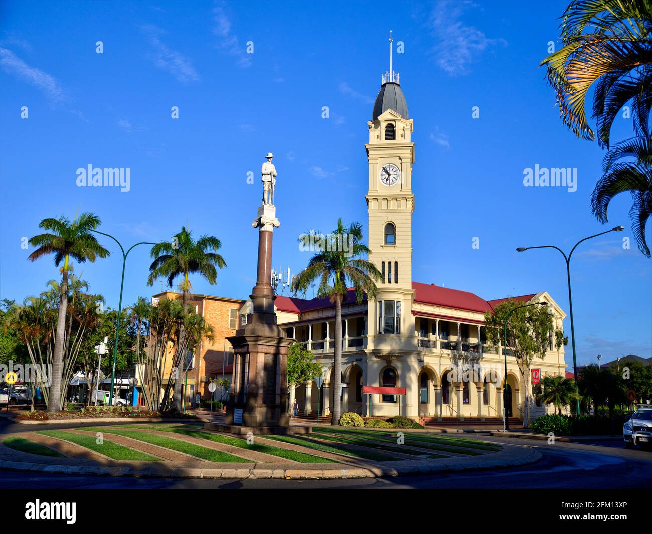 Historic Post Office Building (1891) from Barolin Street Bundaberg ...