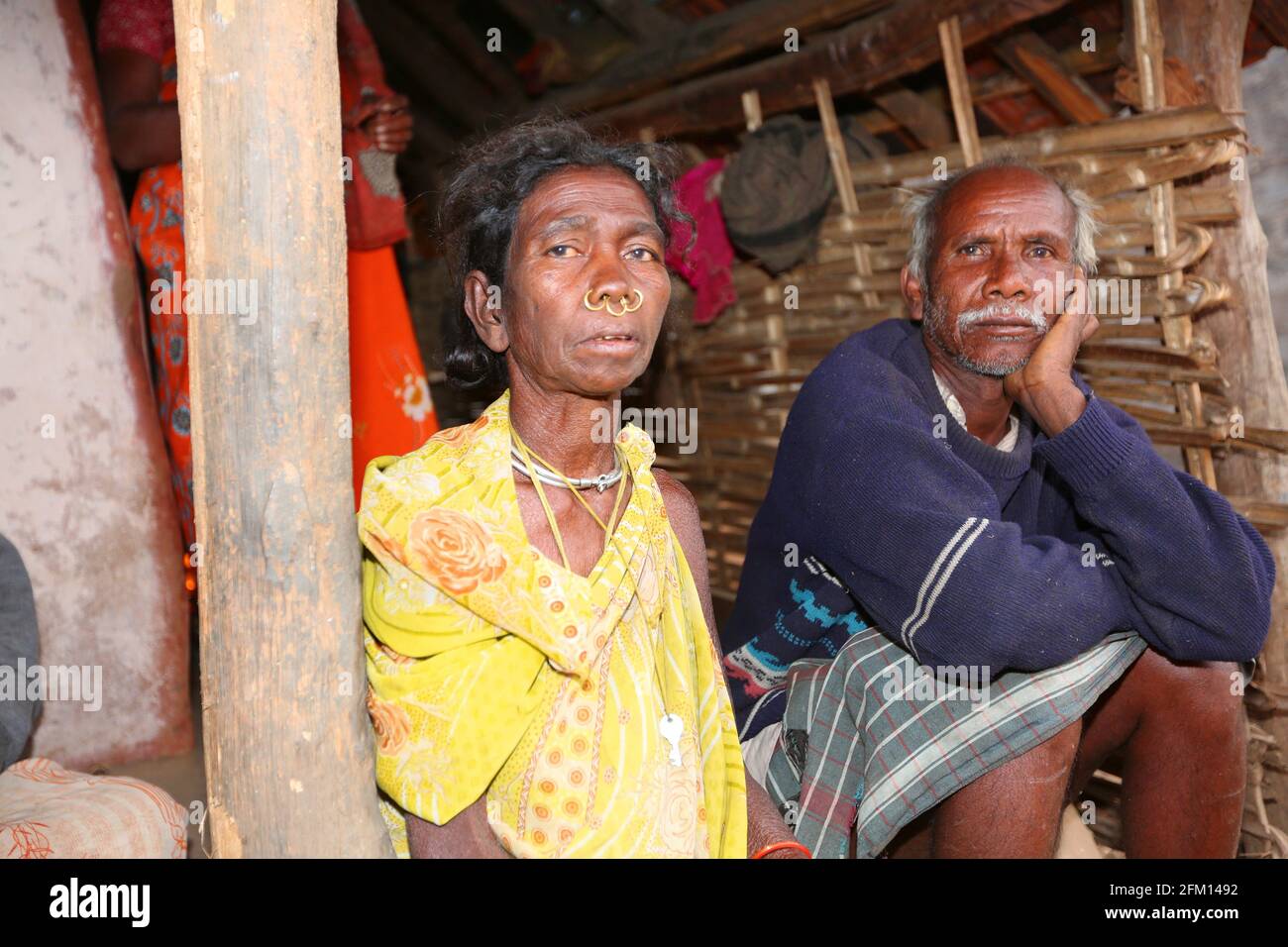 PARANJIPERJA TRIBE - Old Couple - Borriguda Village, Araku, Andhra ...