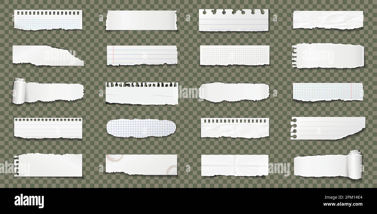 Torn paper edges on Stock Vector Images - Alamy