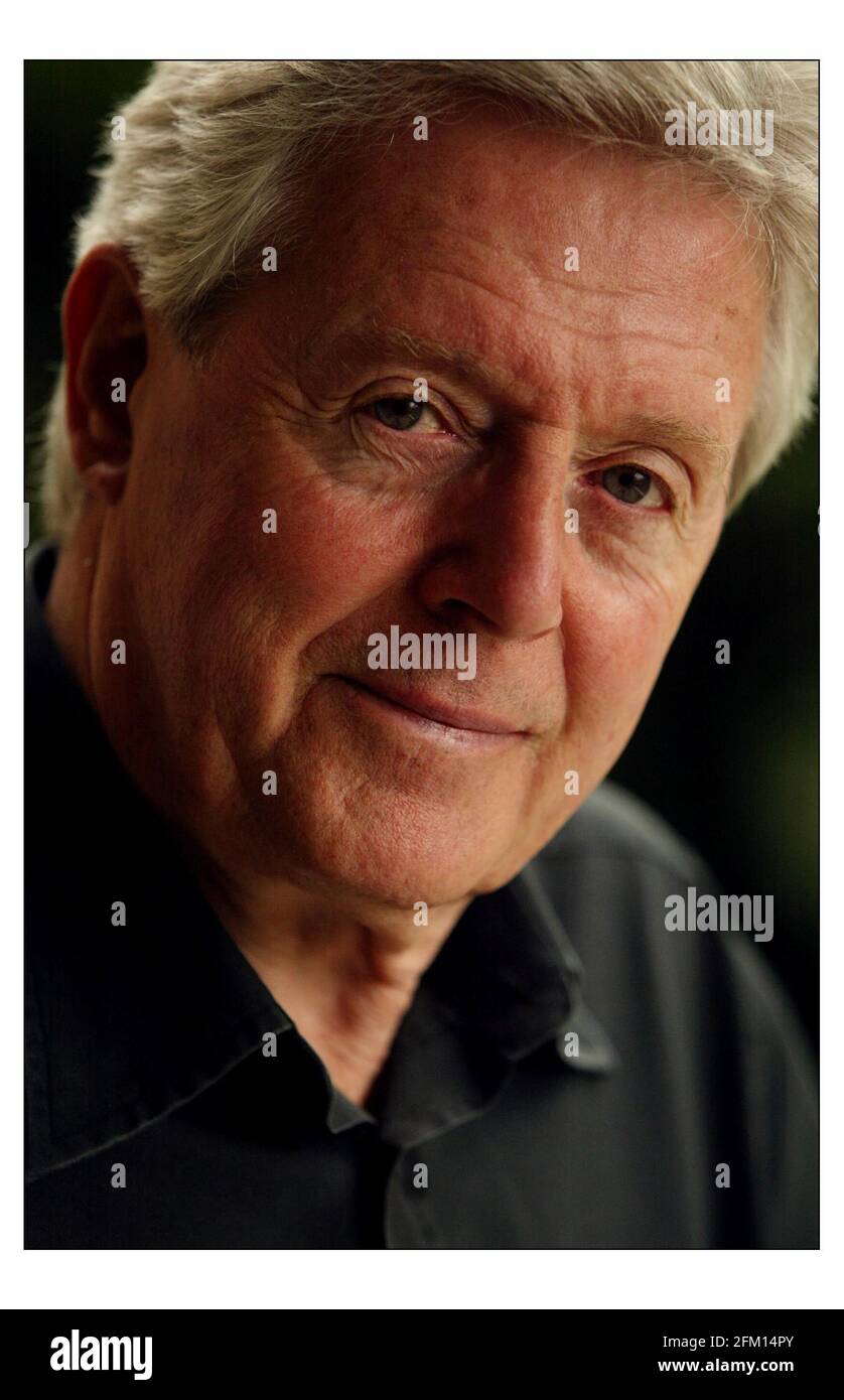 Michael Aspel at home in west London.pic David Sandison 30/4/2004 Stock ...