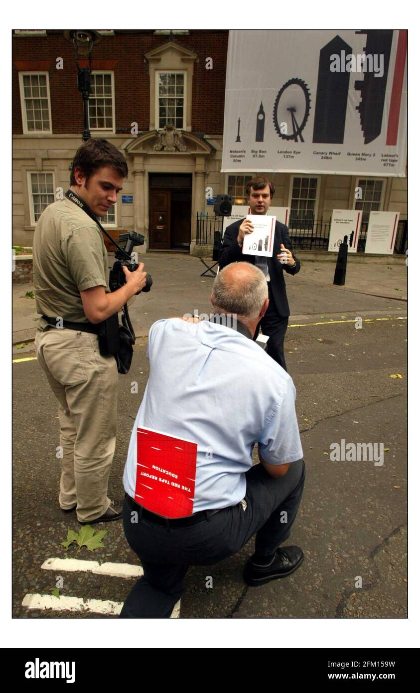 Tim Collins shadow sec of state for education anounces the Red Tape ...