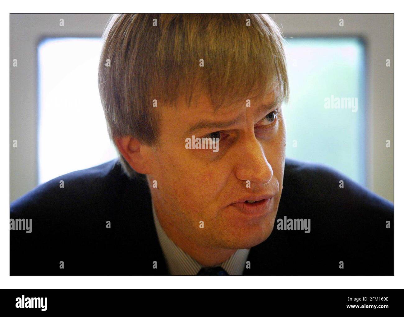 Stephen Tims... Education Dept.pic David Sandison 31/8/2001 Stock Photo ...