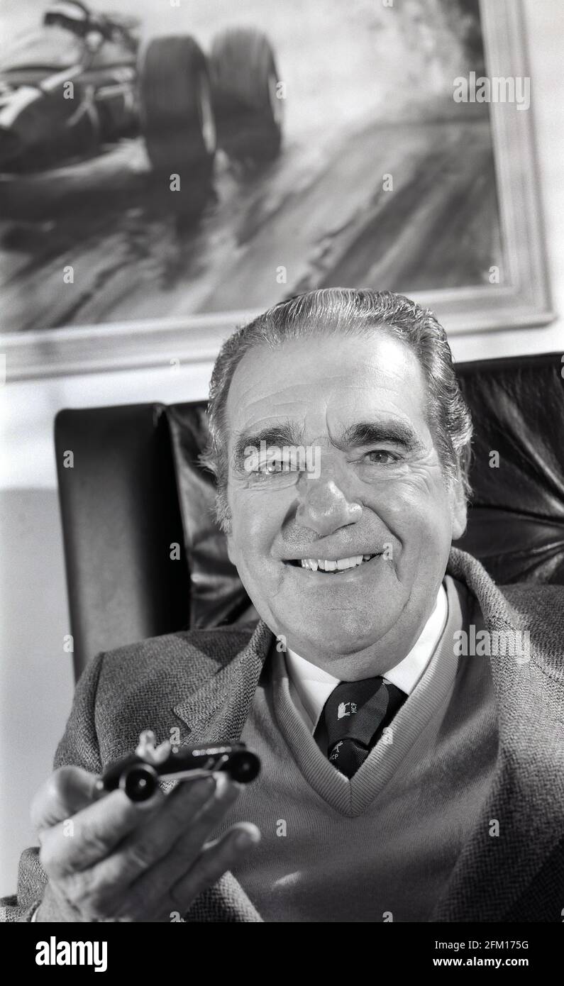 John Cooper co founder of Cooper Cars in 1993 Stock Photo - Alamy