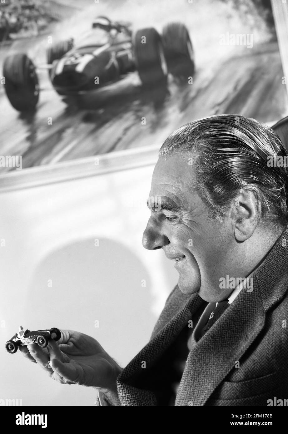 John Cooper co founder of Cooper Cars in 1993 Stock Photo - Alamy