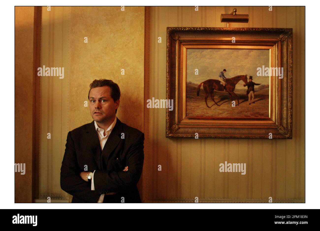 Comedian Jack Dee in West Londonpic David Sandison 27/8/2003 Stock ...