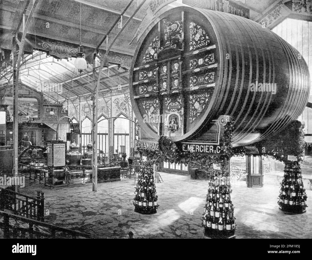 Pavilion universal exposition france world fair exhibition hi-res stock ...