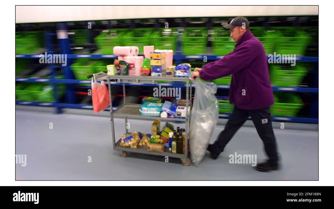 'OCADO' in partnership with Waitrose, a internet shopping company ...