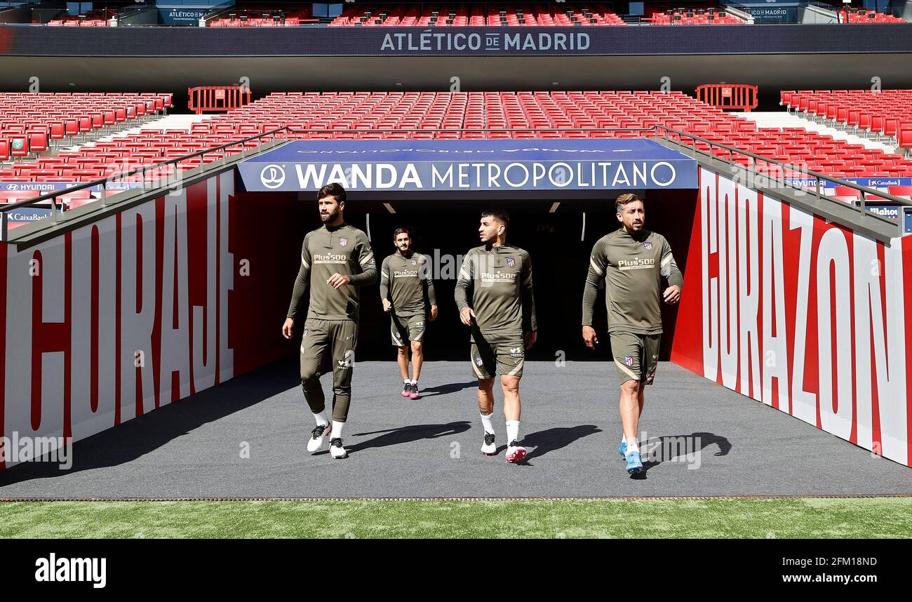 Majadahonda, Spain on May 5,2021. Atletico de Madrid's Felipe Augusto ...