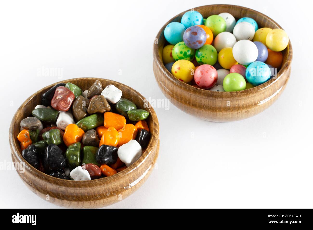 multicolor sugar coated chocolates background Stock Photo - Alamy