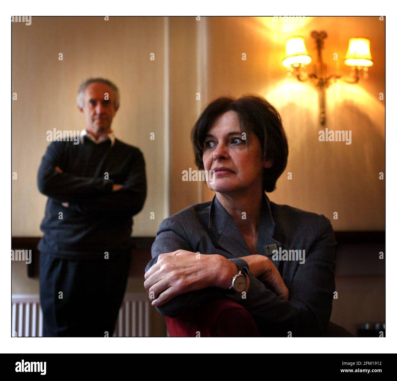 Jonathan Pryce and Kate Fahy photographed in the Apollo Theatre in ...